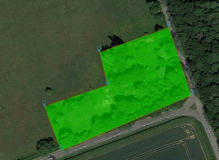 Land For Sale In Dungee Corner, Harrold Road, Bozeat, NN29