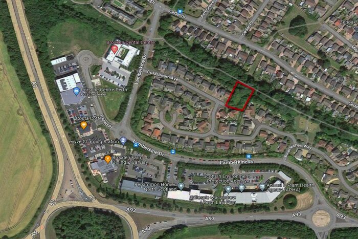 Land For Sale In Plot At Coldstream Avenue, Broxden, Perth, PH1